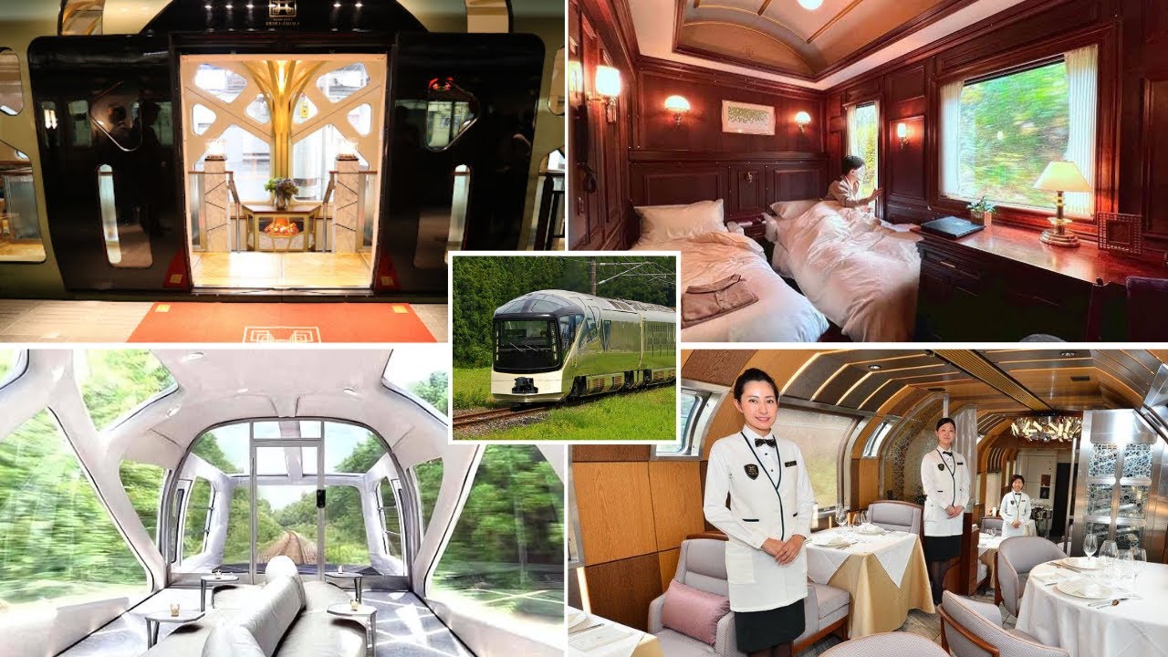 Japan’s $3000 Most Luxurious Sleeper Train: Train Suite Shikishima! 🚆 ...