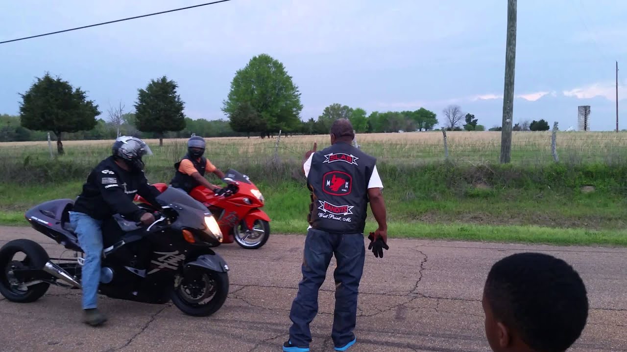 Slabbandits motorcycle street race - YouTube