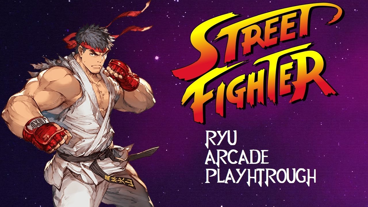 Street Fighter - Ryu Arcade Playthrough - YouTube