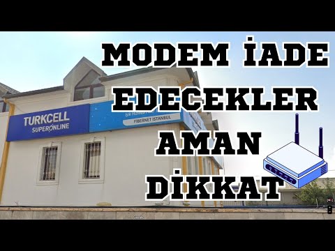 SUPERONLINE MODEM İADE REZİLLİĞİ - AMAN DİKKAT EDİN OLMAYAN ŞUBEYE MODEM GÖNDERMEYİN