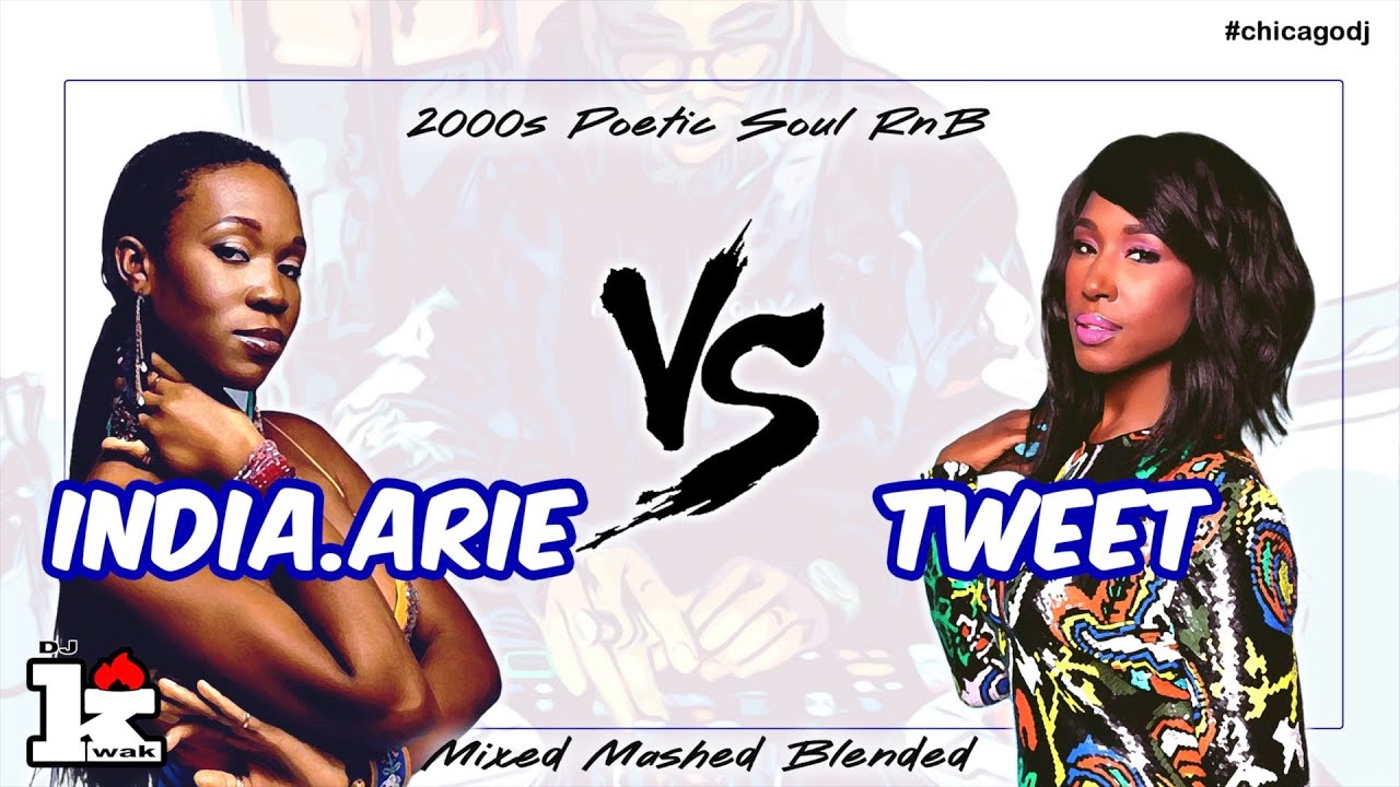 India.Arie vs. Tweet RnB Mix - YouTube