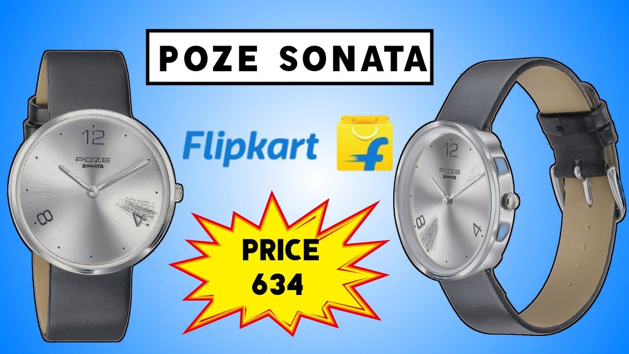 Unboxing Sonata Poze - Recent Launch by Sonata (from Titan) | Poze ...