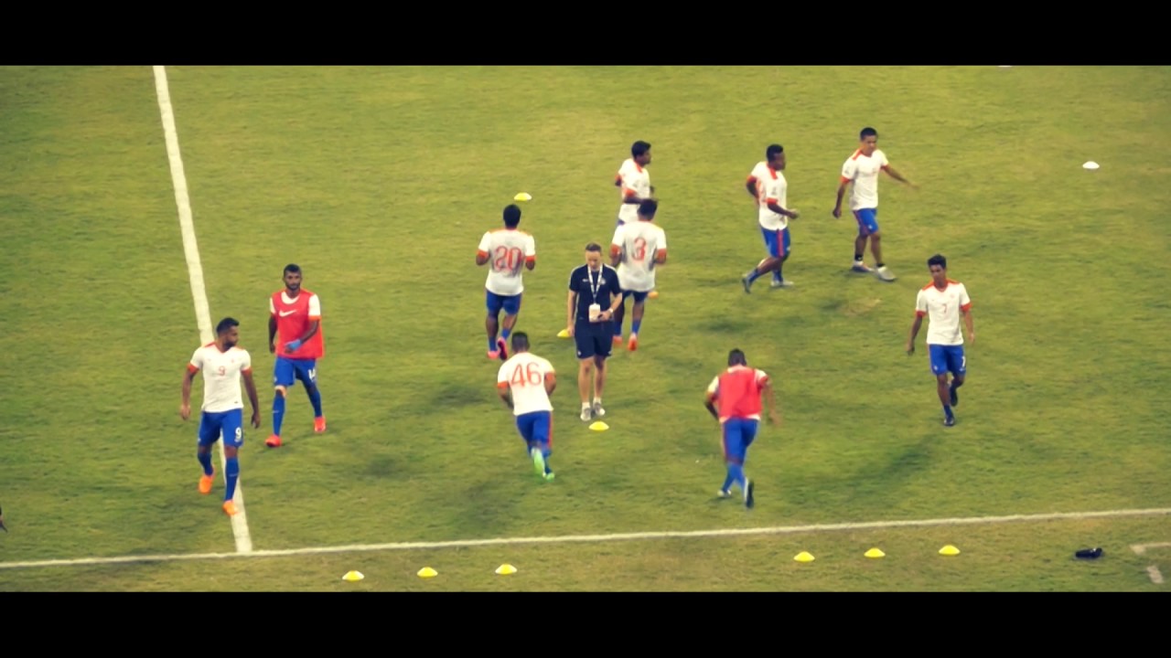 Intensity - Indian Football Team Training - YouTube
