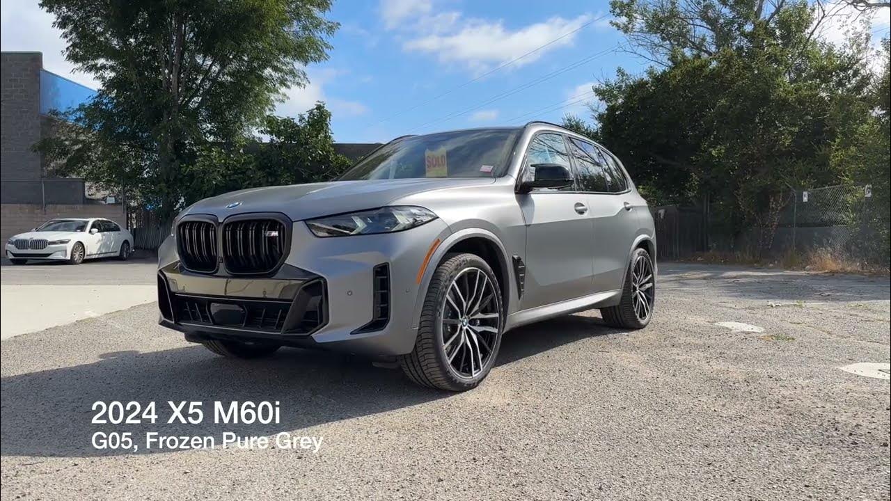 Tour the 2024 X5 M60i in Frozen Pure Grey | 4K - YouTube