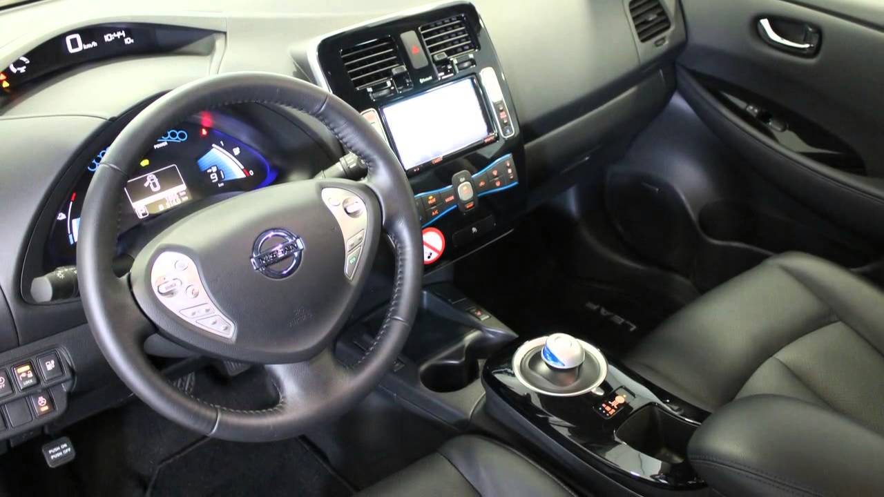 Nissan Leaf Tekna (6KW Lader / Solar Panel / Inclusief Accu) - YouTube