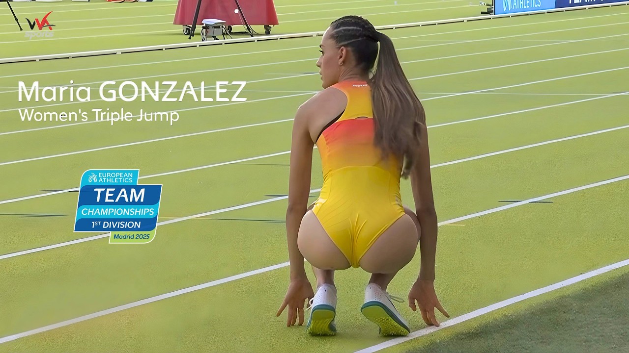 Maria GONZALEZ 🔥🇪🇸 Highlights Women’s Triple Jump | 2025 - YouTube