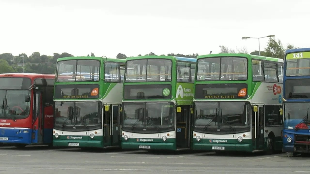 Lincoln Bus Depot September 2017 - YouTube