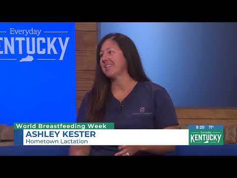 Ashley Kester - World Breastfeeding Week Hometown Lactation Shares Tips and Support
