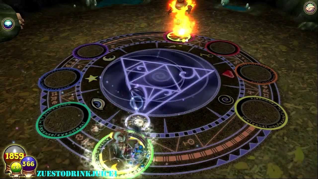 Wizard101 - Lvl 58 Balance Spell Quest - Ra - YouTube