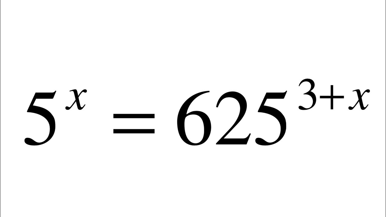 Ecuaciones Exponenciales 5 x 625 3 x YouTube ecuaciones-exponenciales-5-x-625-3-x-youtube