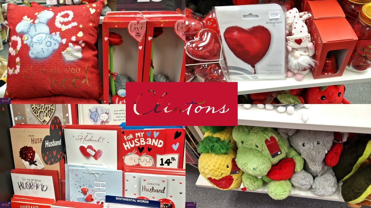 Clintons Shop Valentine's Day Gift So Cute Cards/Gift Bag/Teddy Bear At ...