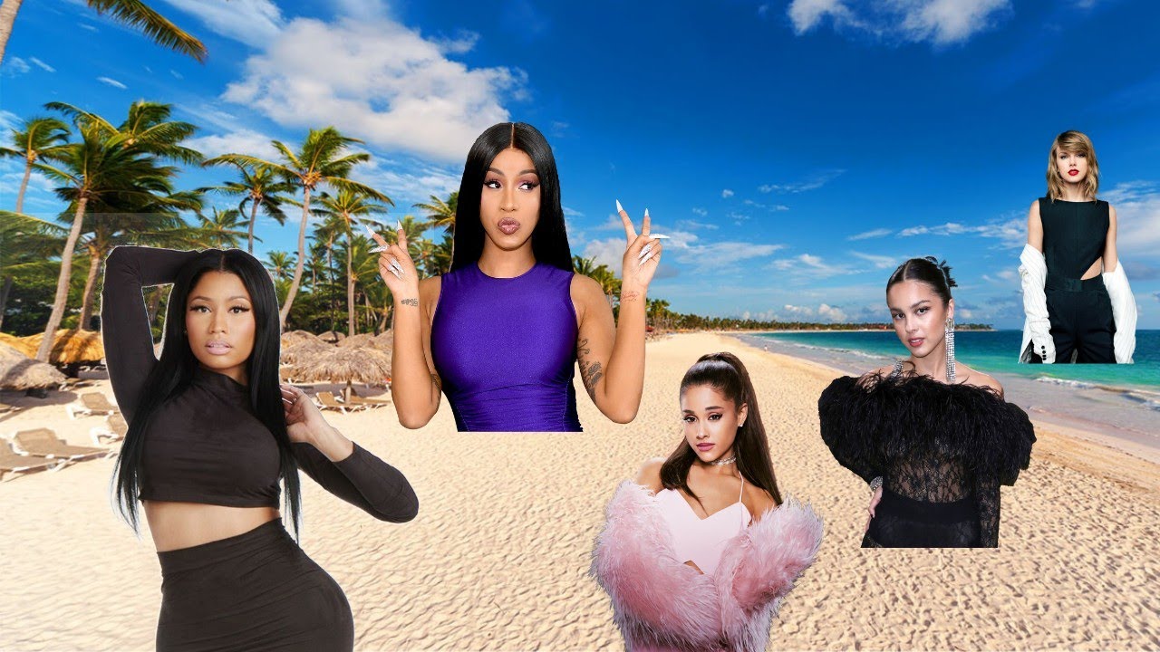 Celebrities At The Beach (2) - YouTube