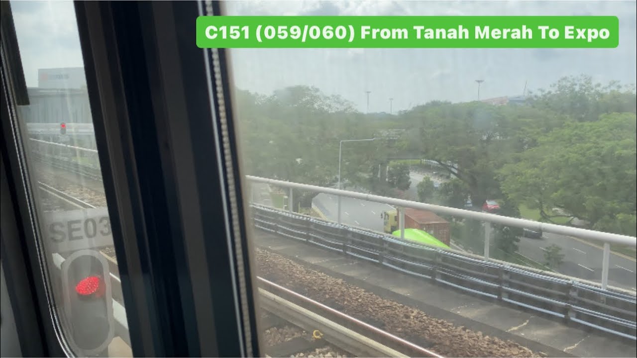 [2 Days Of Track Circuit Failure][SMRT] C151 (059/060) from Tanah Merah ...