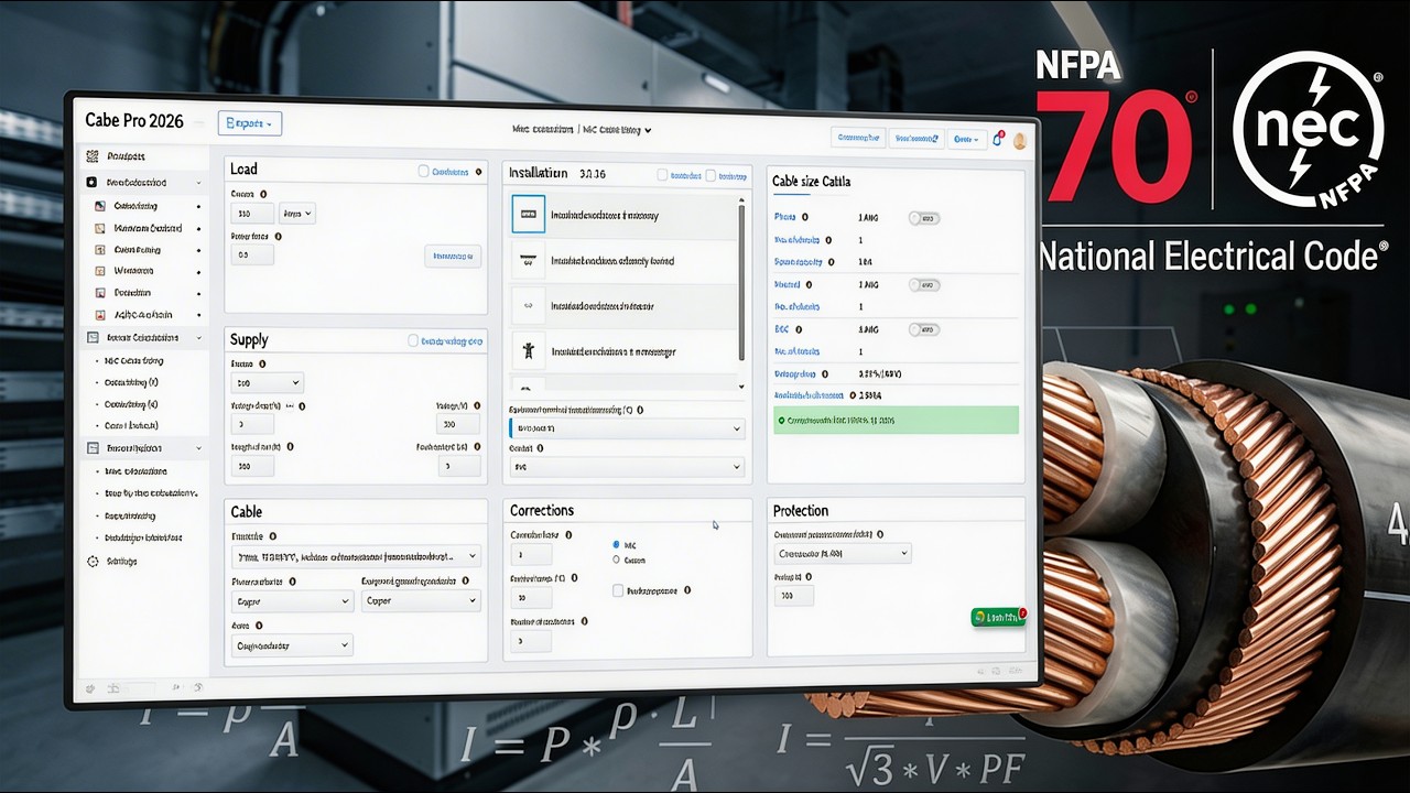 How to Use the Wire Sizing Calculator (NEC 2026/NFPA 70) | Cable Pro ...