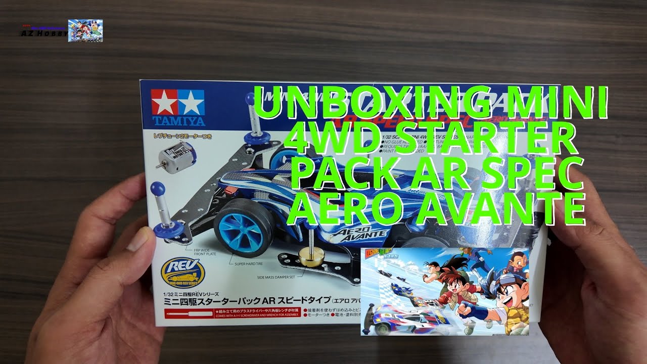 Aero Avante Starter Pack AR Speed Spec (Unboxing and Review) - YouTube