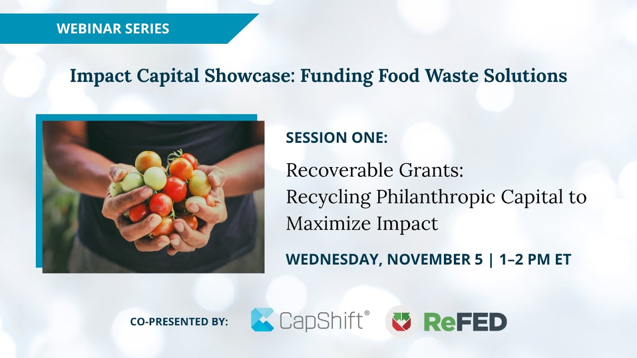 Impact Capital Showcase: Recoverable Grants - YouTube
