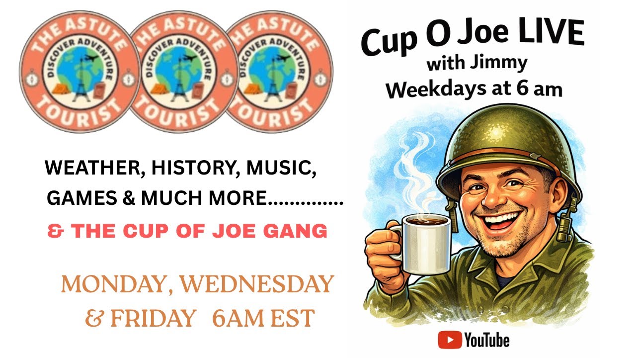 MEMRIAL DAY CUP OF JOE WITH JIMMY N DA GANG - YouTube
