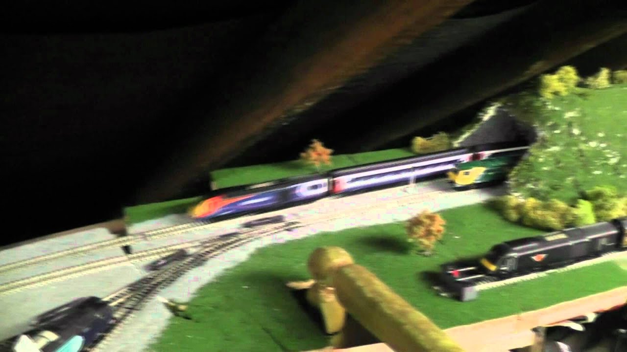 (HD) New Hornby East Midlands Trains HST With Rotating Roof Fans - YouTube