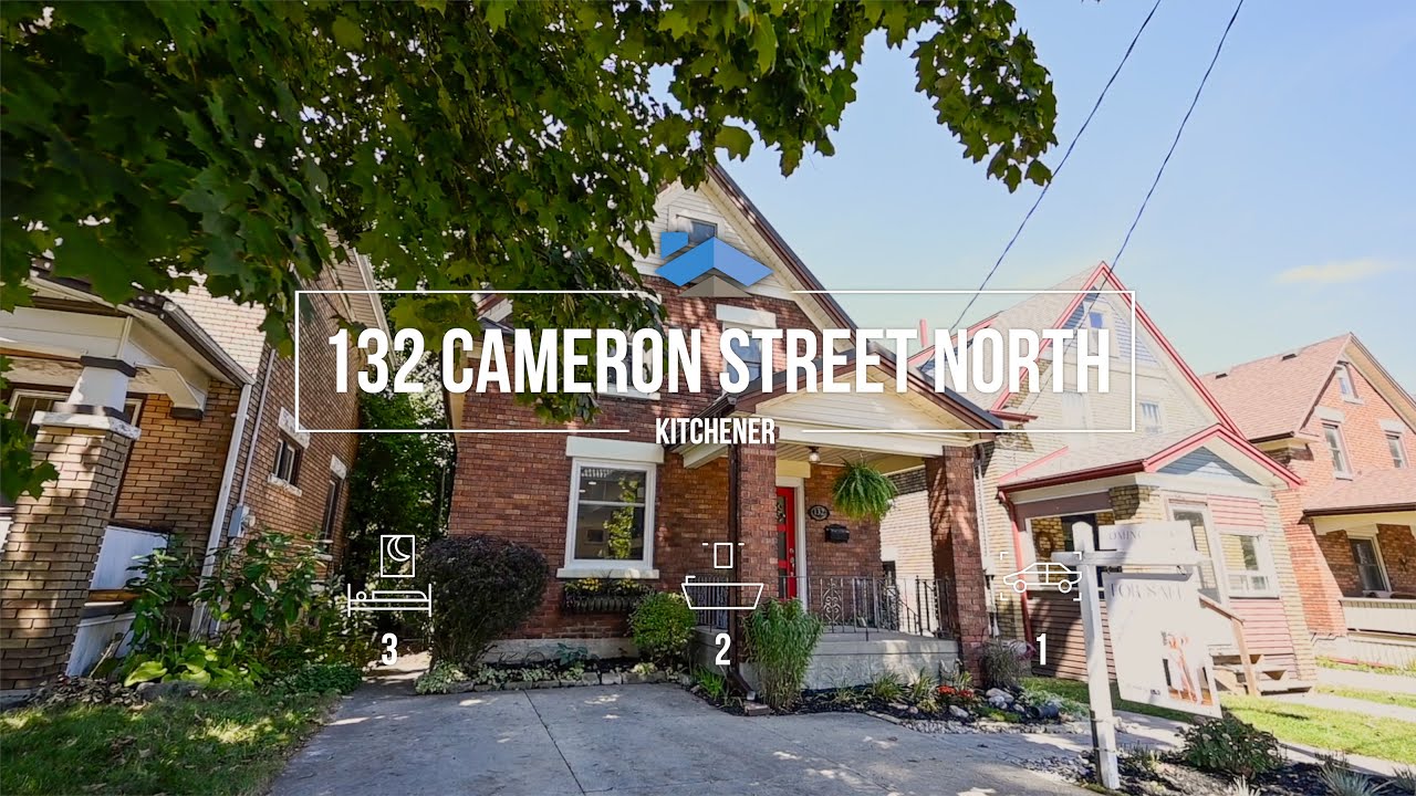 132 Cameron st N Kitchener Branded.m4v - YouTube