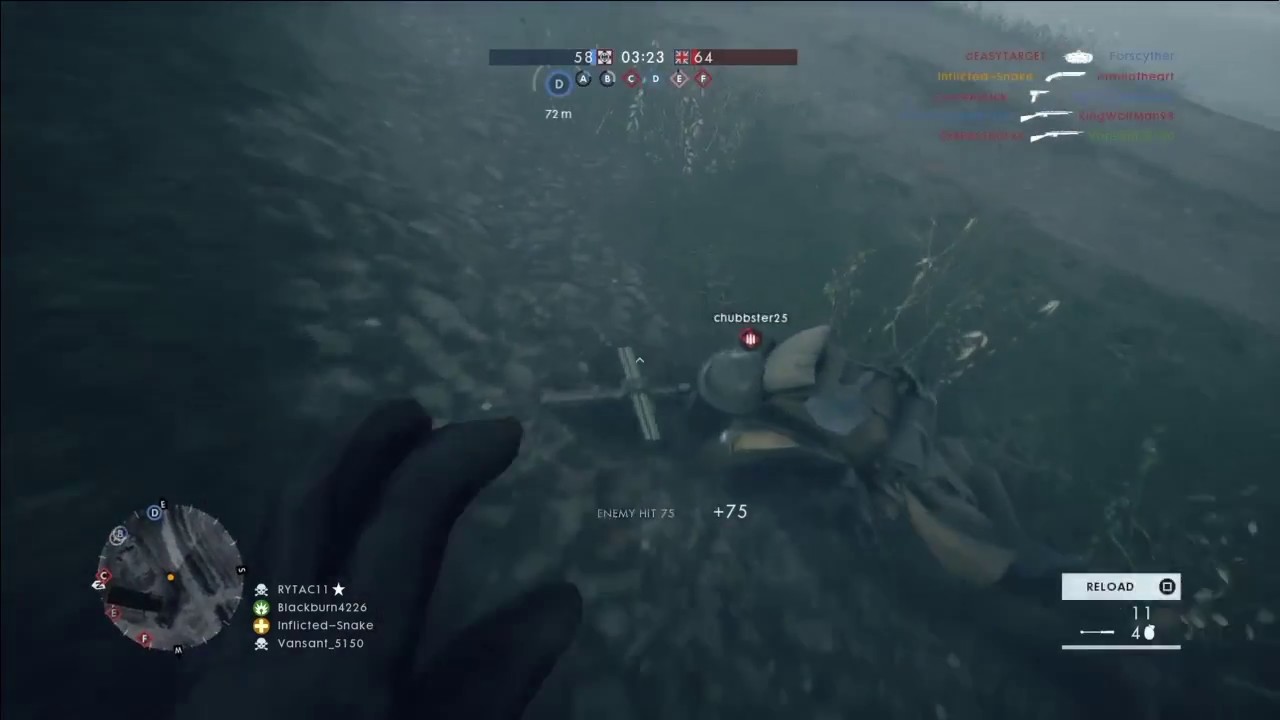 BATTLEFIELD 1 - Conquest St. Quentin Scar & Tank Hunter Gameplay - YouTube