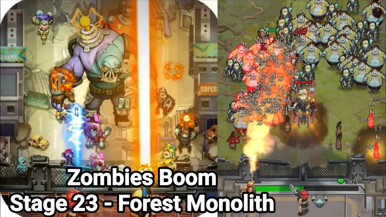 Zombies Boom Stage 23 Gameplay | Best Build - YouTube