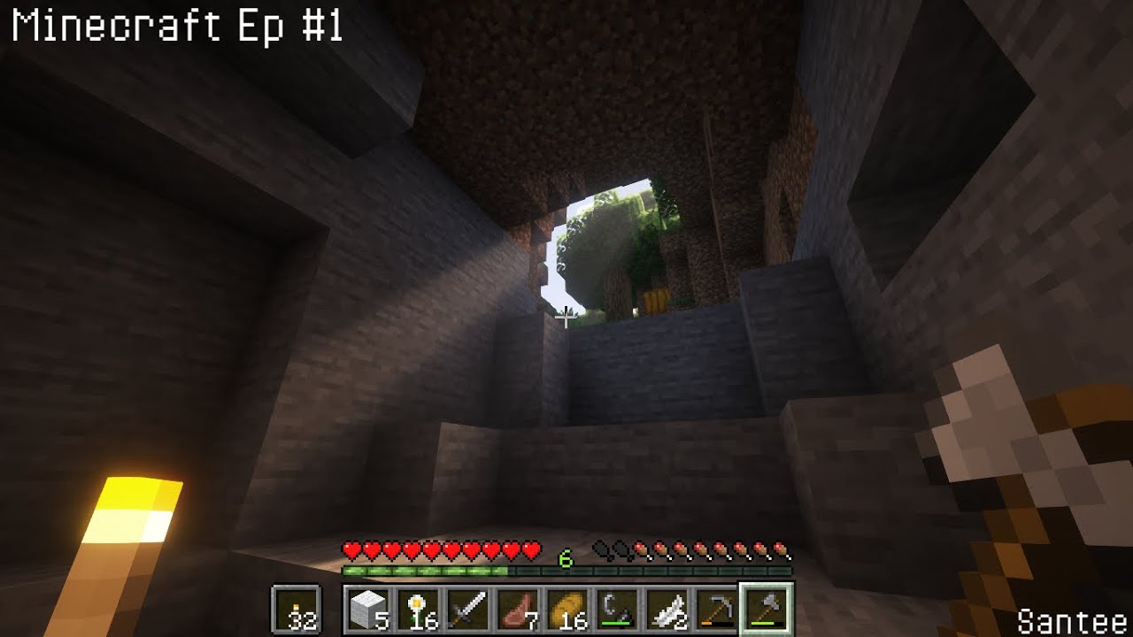 Episode #1 of Minecraft | GETTING STARTED! - YouTube