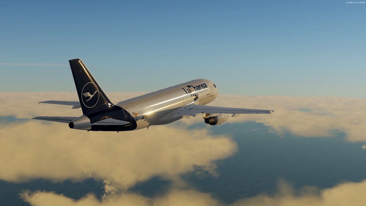 Frankfurt RNP Y Approach | A319 DLH3HU - YouTube