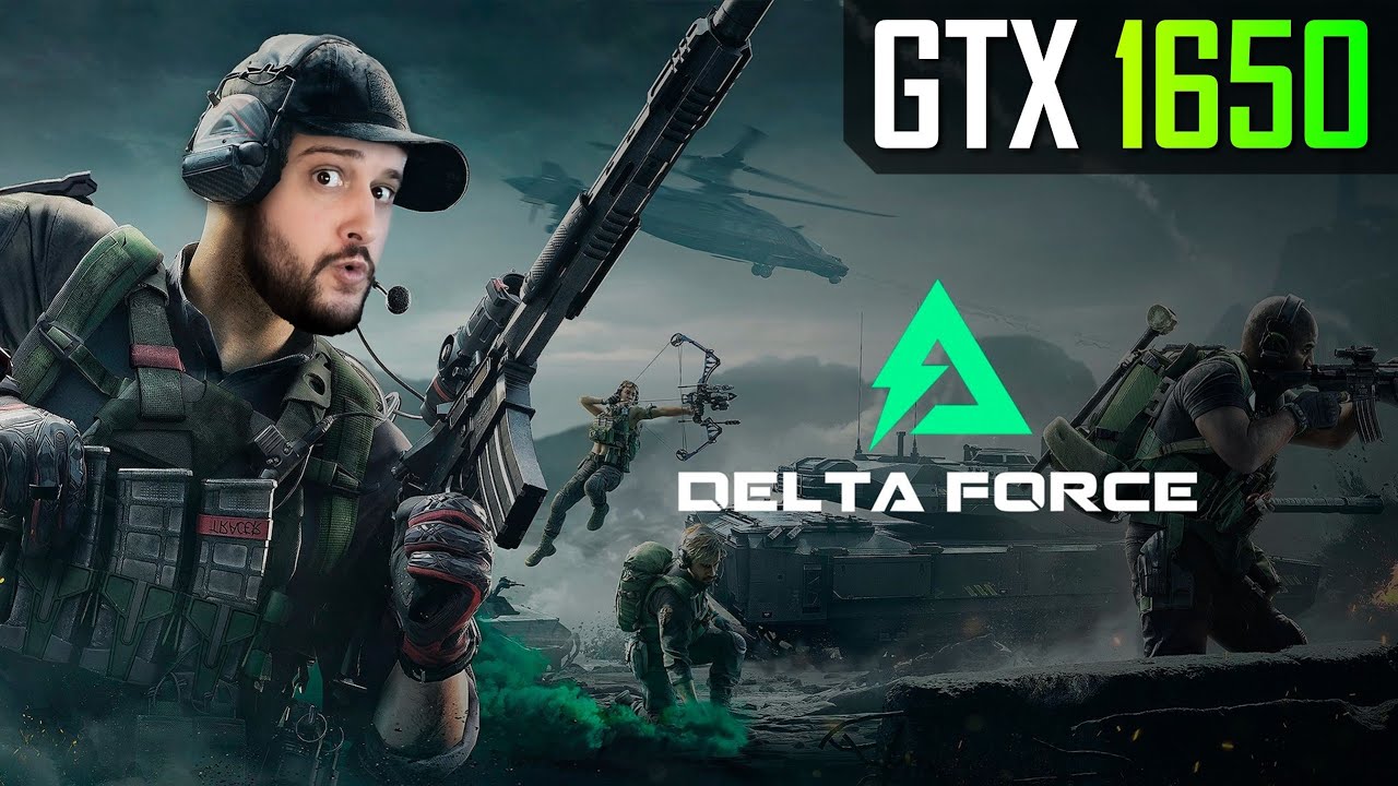 Delta Force - Running Well on the GTX 1650! - YouTube