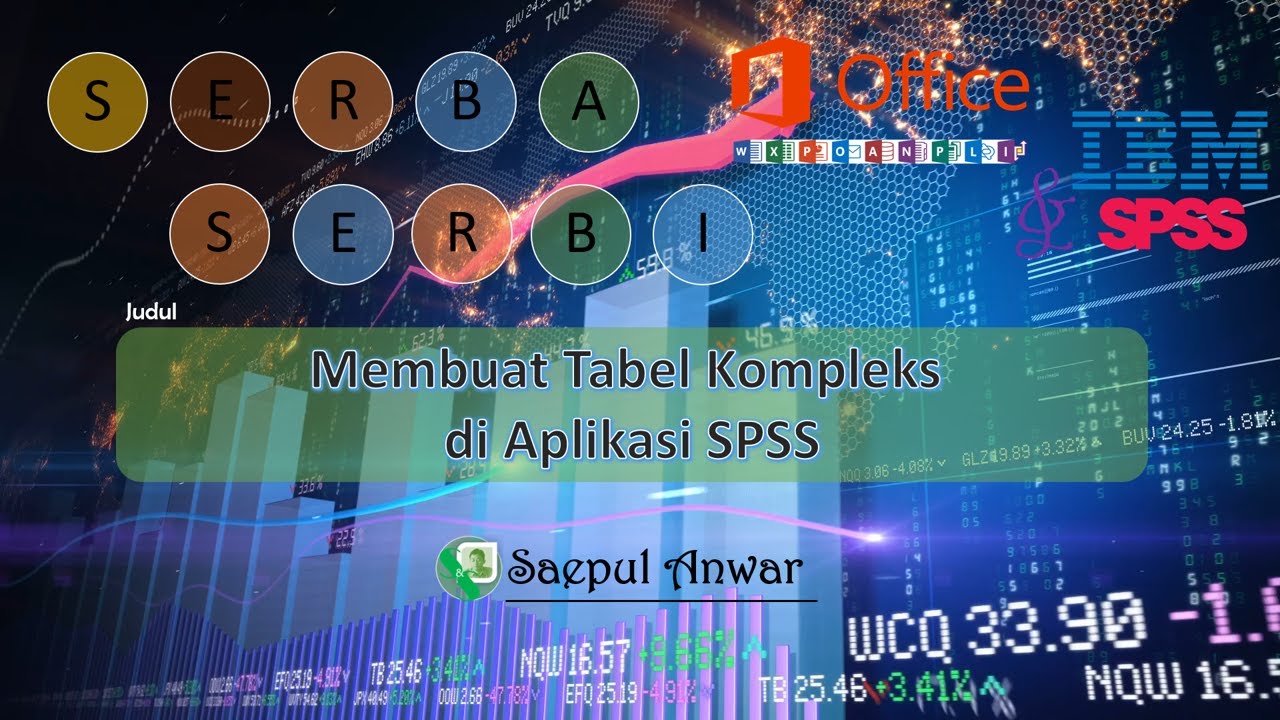 Membuat Table Kompleks di SPSS - YouTube