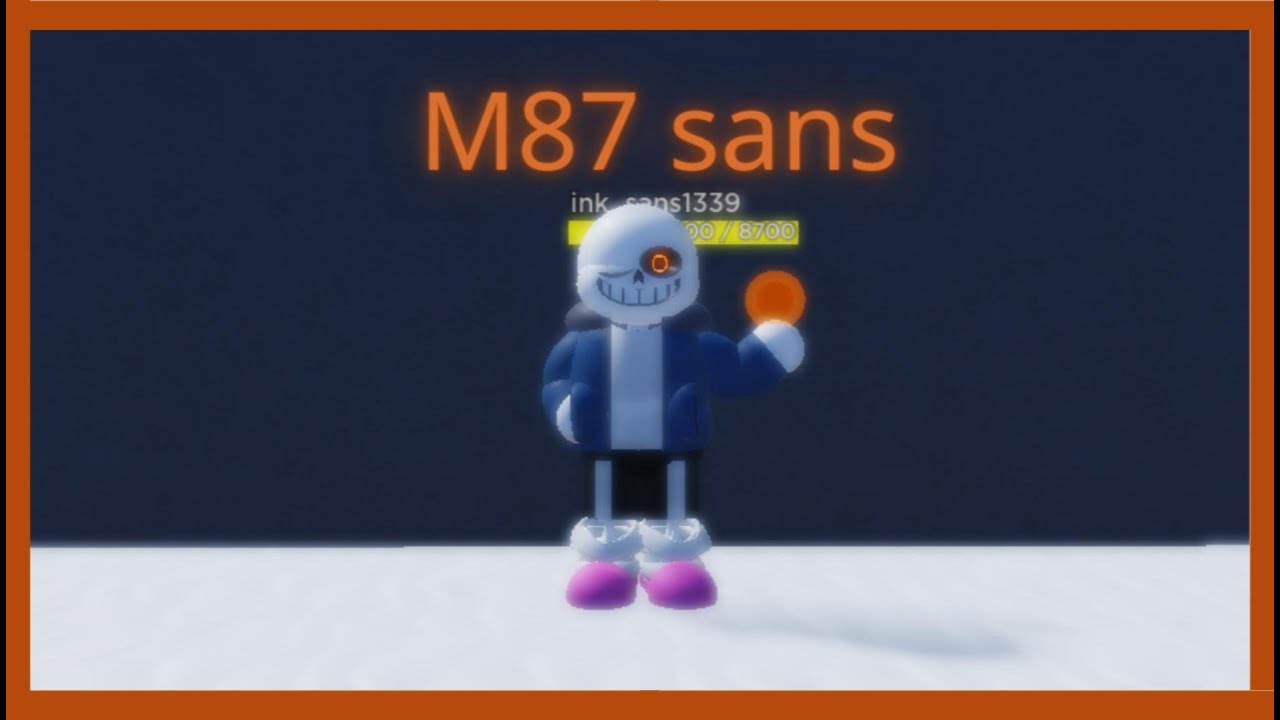 {Roblox}(M87 sans)[Undertale : Anomalies Multiversal] - YouTube