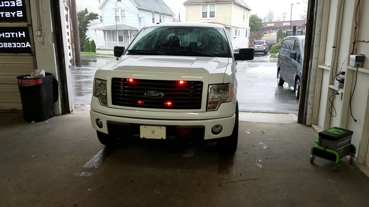 F150 Stealth Emergency Lights - YouTube