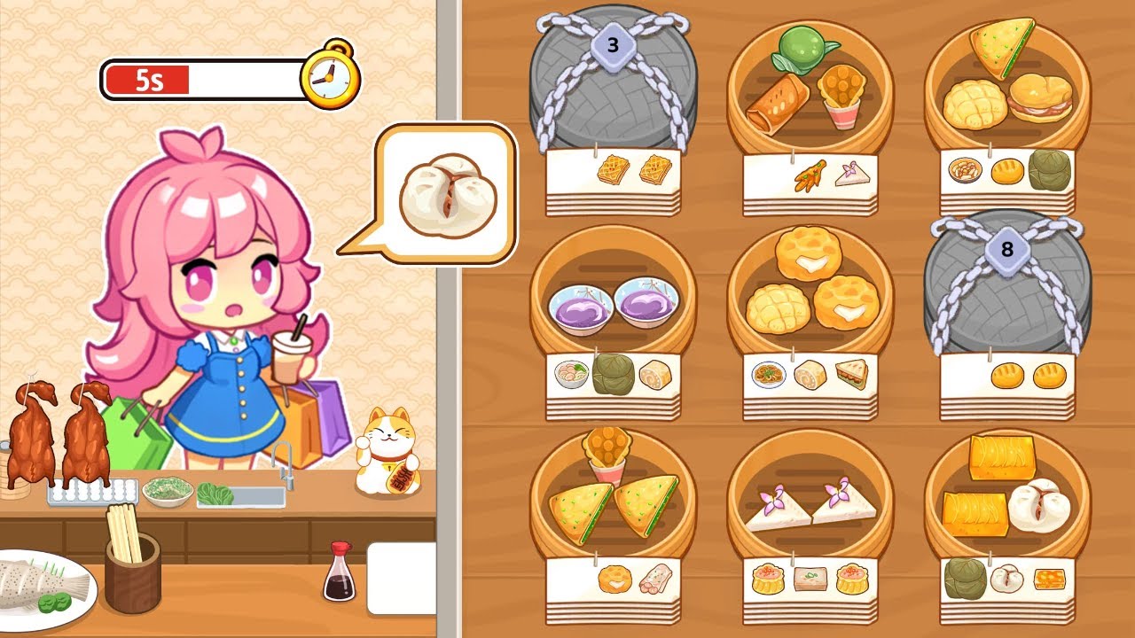 Dim Sum Master Game Android Gameplay - YouTube