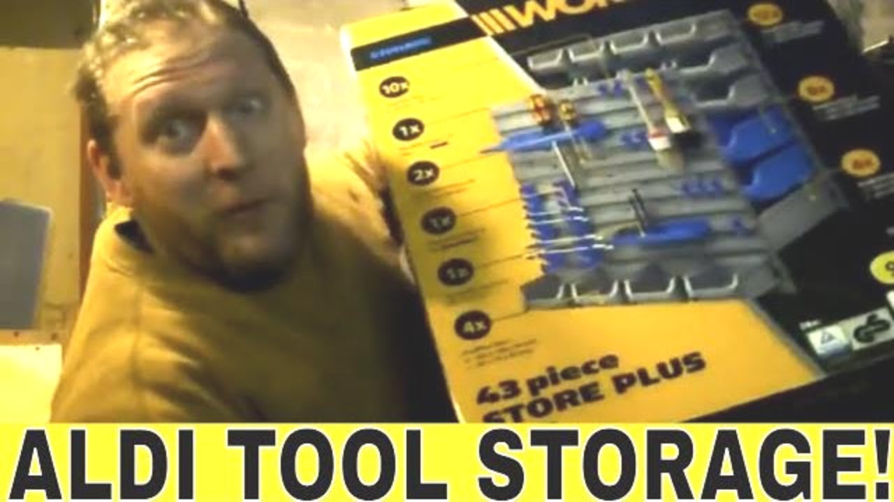Aldi Work Zone Tool Storage,great value, thanks to Lee Bennett of LB ...