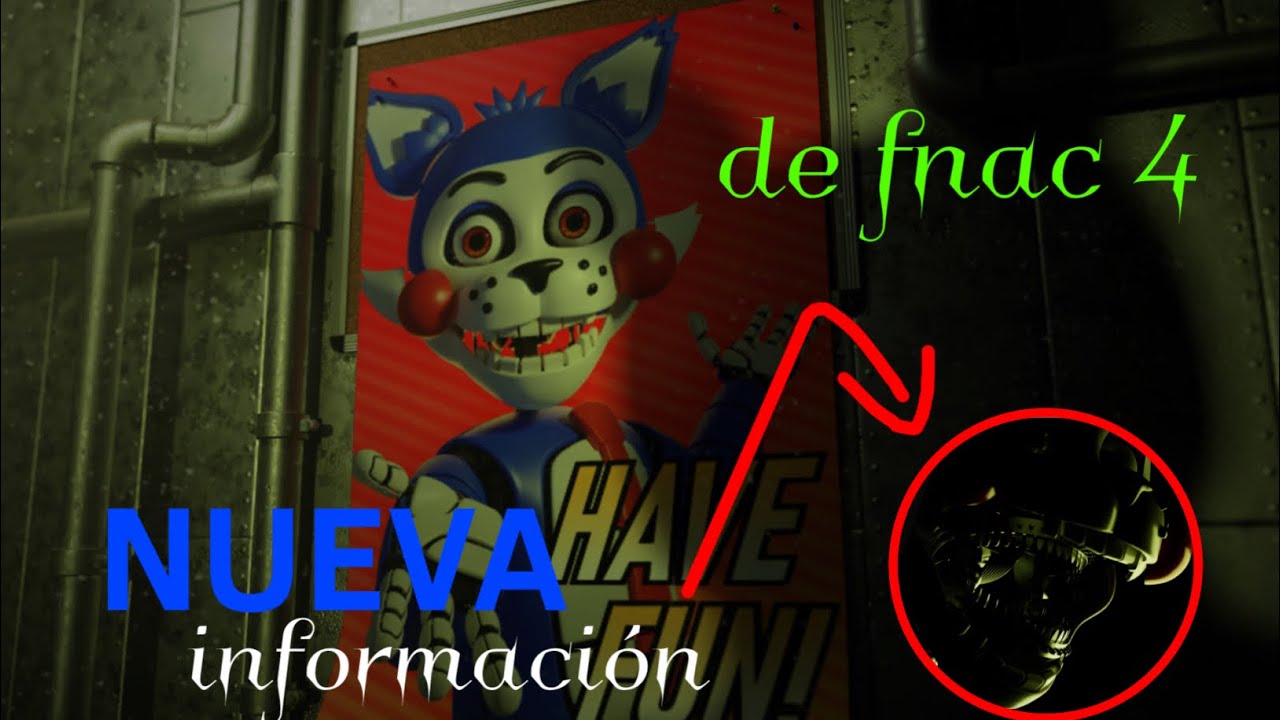 TEASER DE FIVE NIGHTS AT CANDY’S 4, NUEVA INFORMACIÓN DE FNAC 4 🐱 - YouTube