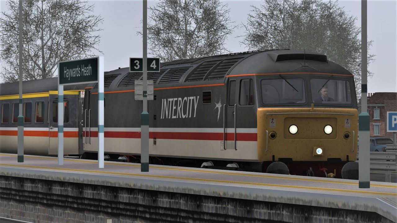 Train Simulator 2017: Class 47 Edinburgh(London)-Brighton - YouTube