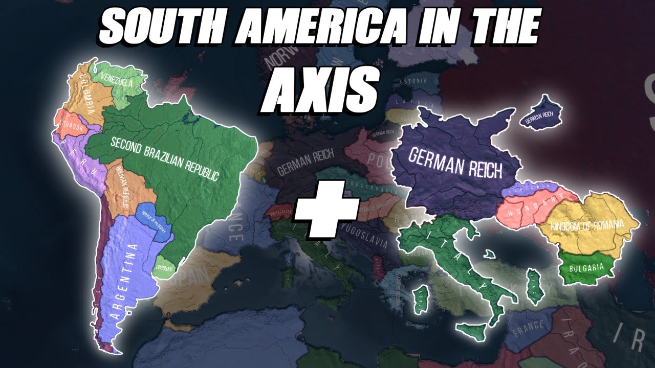 [HOI4] South America In The Axis - HOI4 Timelapse - YouTube