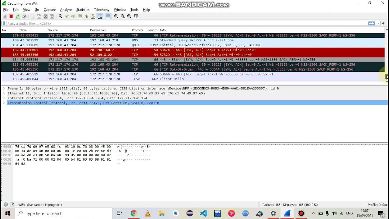 Study of packet sniffer tool: Wireshark - YouTube