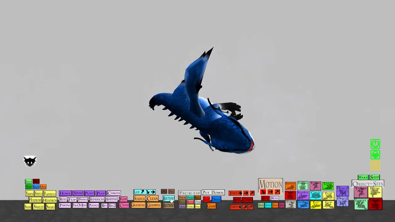 TAI: Grendel's Children Domestic Dragon Turnaround & Animations - YouTube