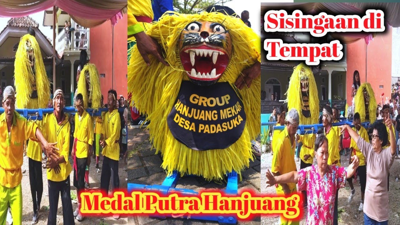 Singa Depok 🔛 Sisingaan di Tempat || Seni Tanji Medal Putra Hanjuang ...
