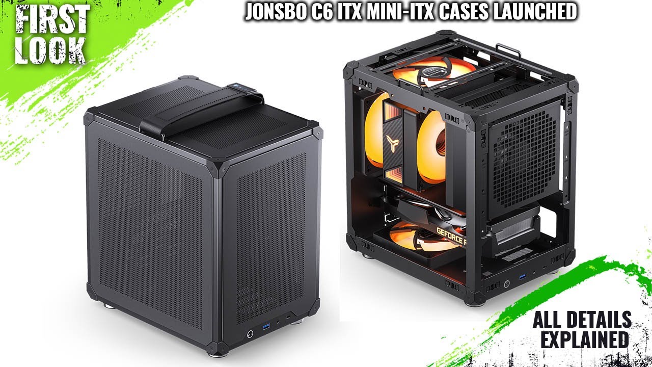 JONSBO C6 ITX Mini-ITX Cases Launched - Explained All Spec, Features ...