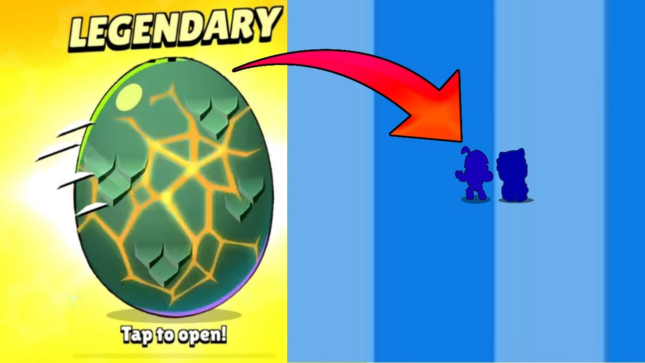 2 LEGENDARY MONSTER BRAWLERS FROM EGG - FREE BRAWL STARS GIFTS ...