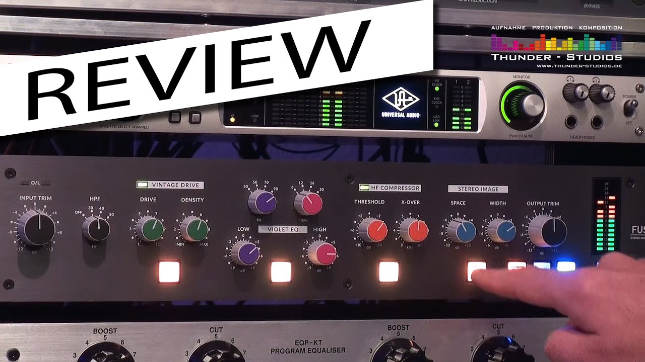 SSL FUSION (P)review by THUNDER - STUDIOS - Teil 2 (german) - YouTube