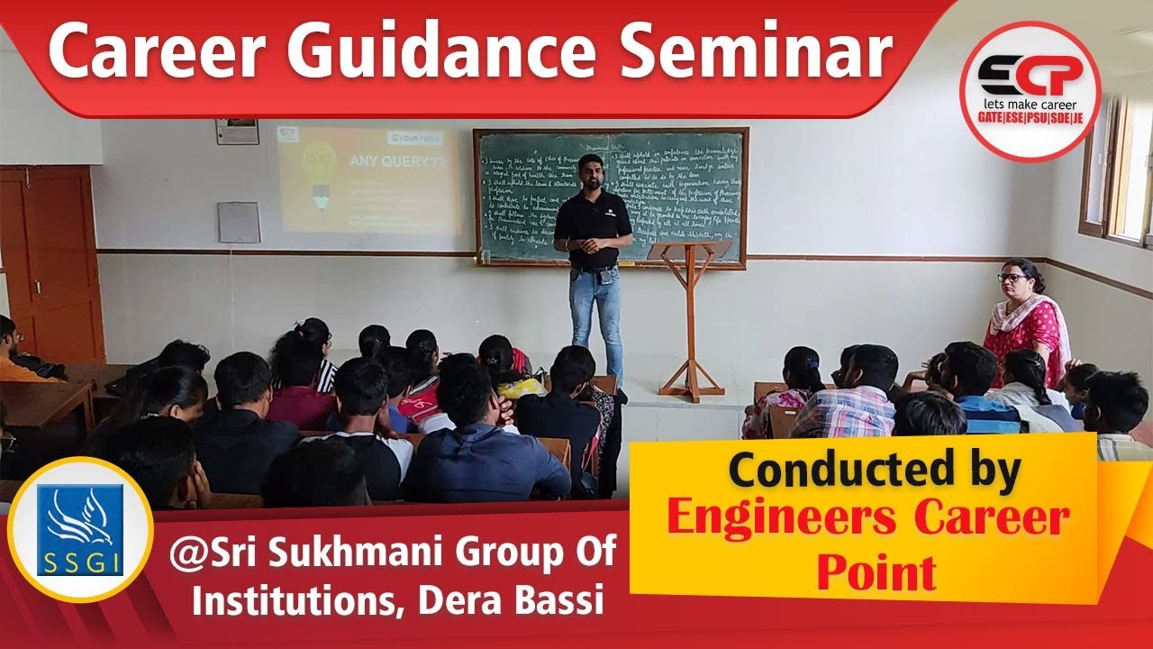 Career guidance seminar conducted by ECP @Sri Sukhmani Group Of ...