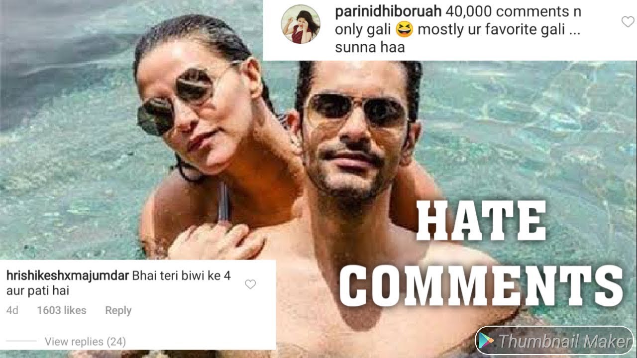 HATE COMMENTS ON ANGAD BEDI AND NIKHIL CHINAPA| COMEDY GOLD| - YouTube