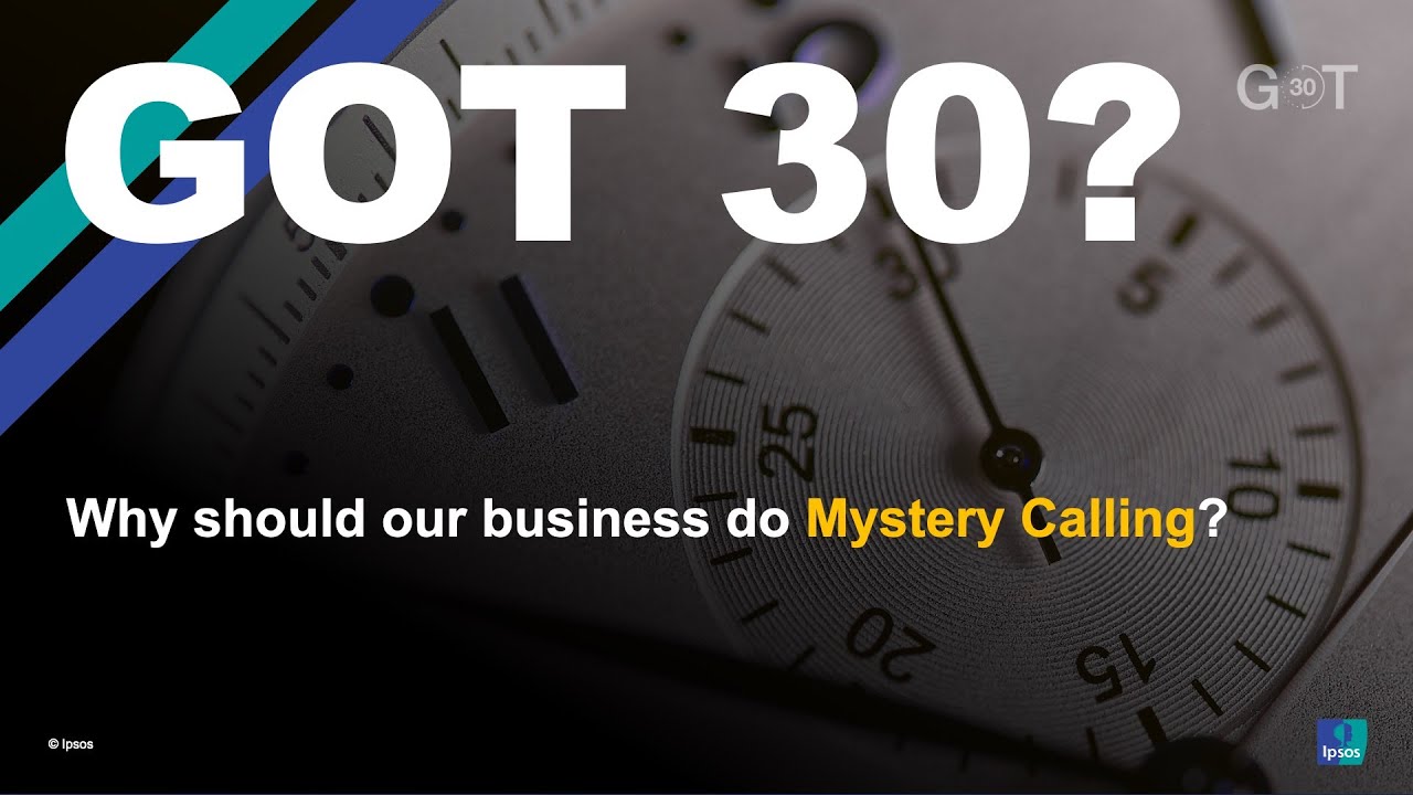 Got 30? Mystery Calling by Andrew Firth - YouTube