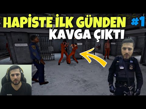 HAPİSHANEDE GARDİYAN OLDUK! İLK GÜNDEN MAHKUM DÖVDÜK (PRİSON SIMILATOR 1.BÖLÜM)