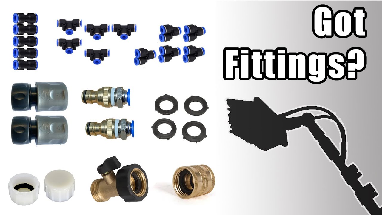 Ultimate Water Fed Fittings Backup Kit - YouTube