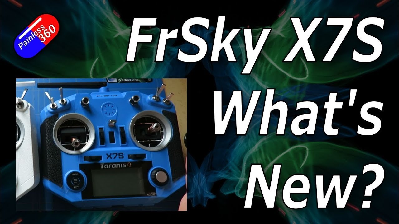 RC News: New version of the FrSky QX7 Radio - the new X7S - YouTube