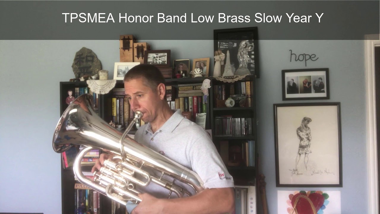 TPSMEA Year Y Slow Etude - Low Brass - YouTube
