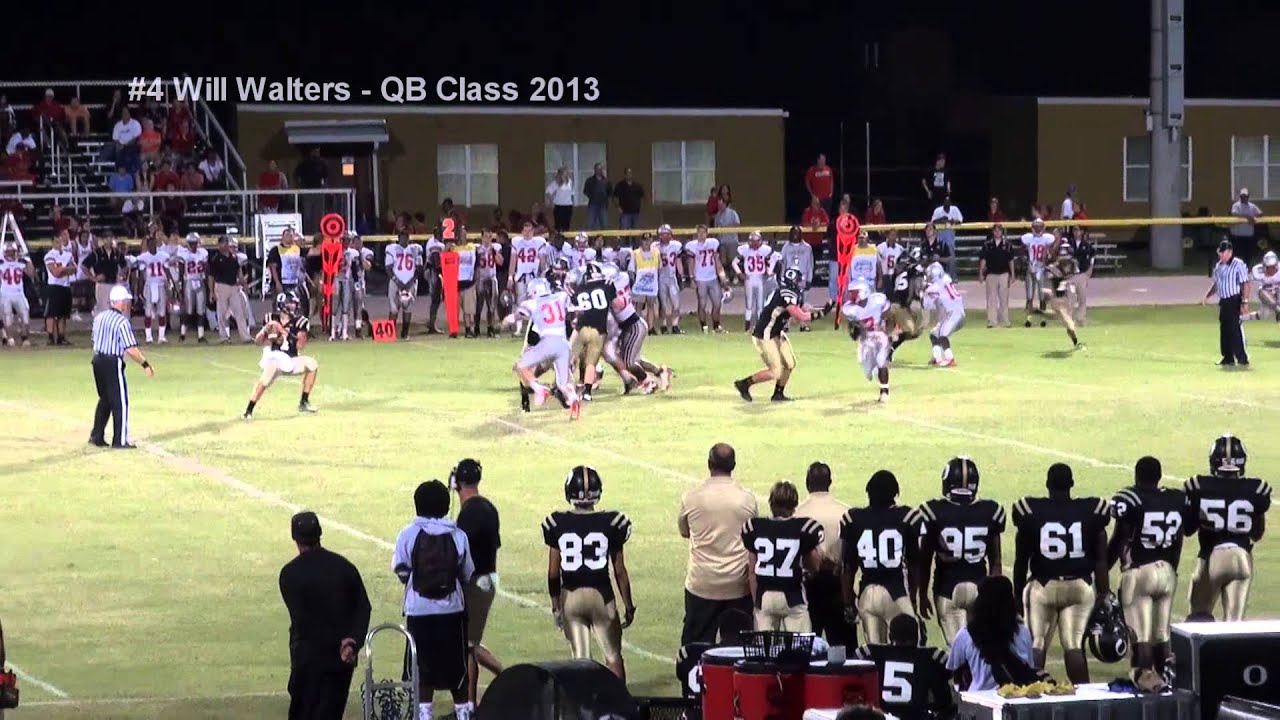 Will Walters QB - Senior Season Class of 2013 - YouTube